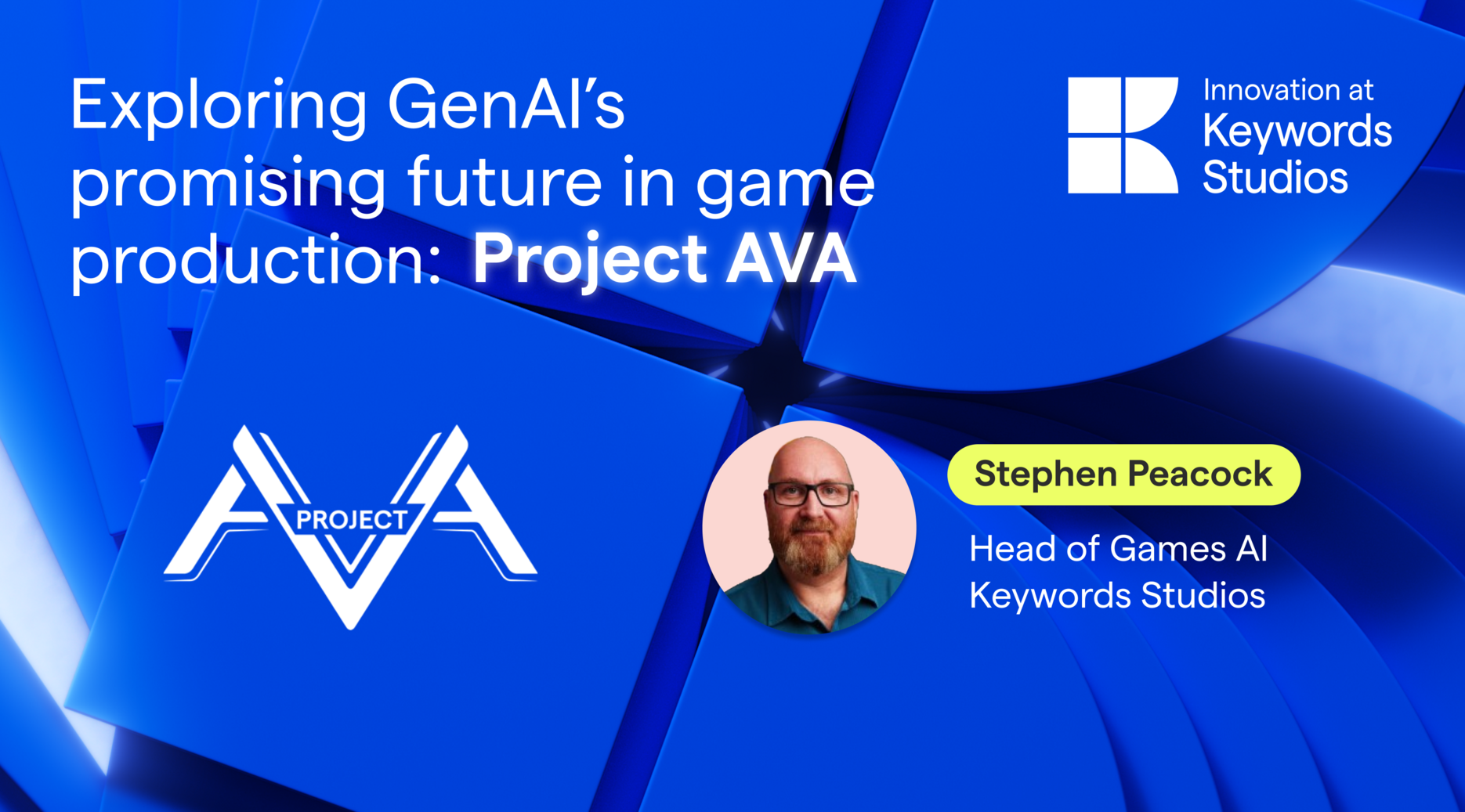 Project AVA: Exploring GenAI's Promising Future in Game Production | Keywords Studios Limited